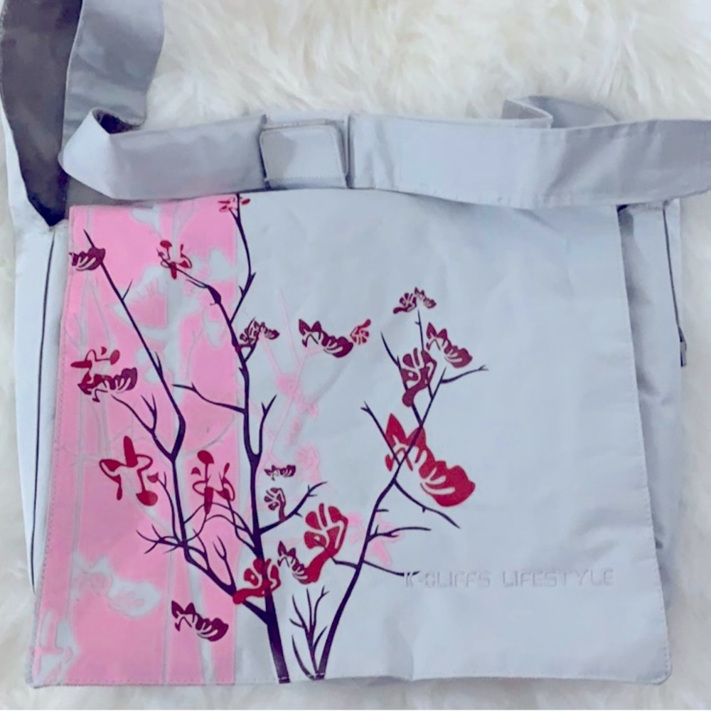 K Cliffs Floral Messenger Bag - Gem